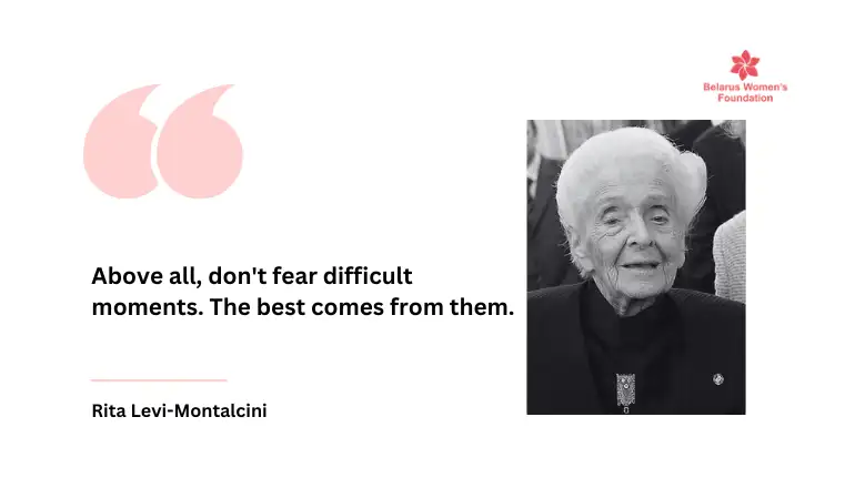 “Above all, don't fear difficult moments. The best comes from them ...